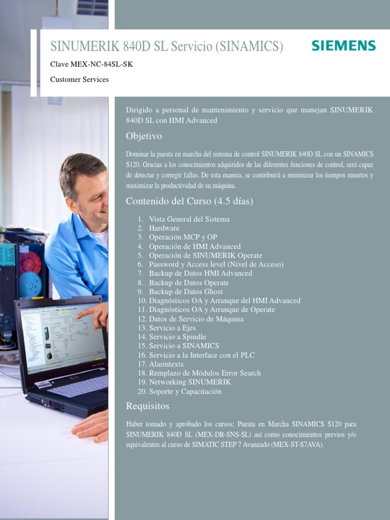 Sinumerik 840d SL Servicio Sinamics | PDF