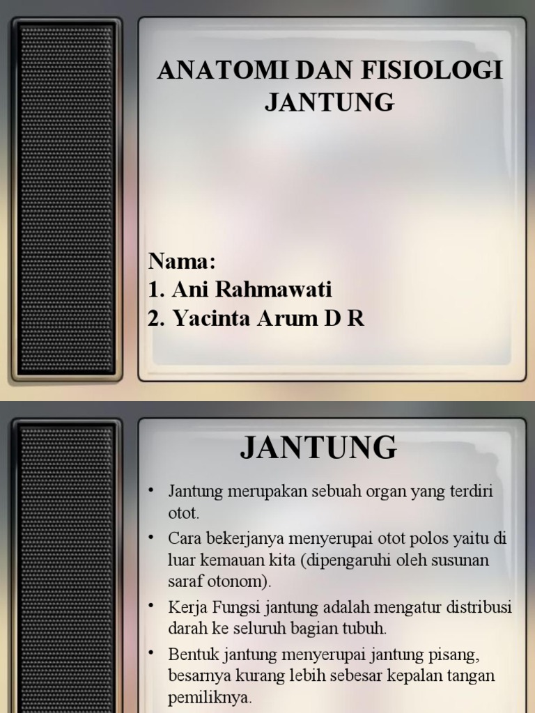 PRESENTASI PPT Powerpoint Jantung Cor .P | PDF