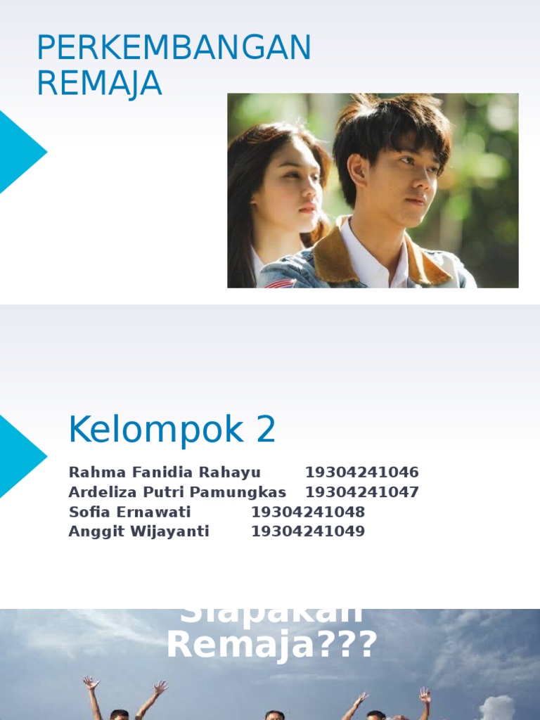 Perkembangan Remaja: Usia dan Ciri-ciri | PDF