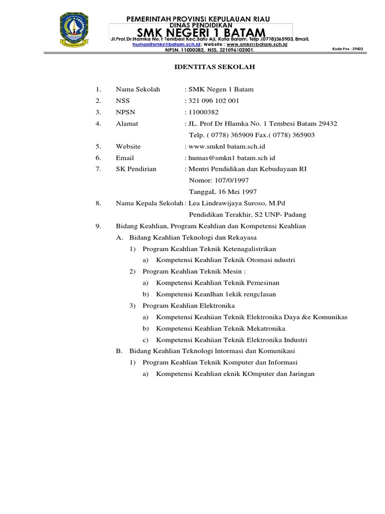 Proposal Kerjasama Sekolah dan DUDI | PDF | Bisnis