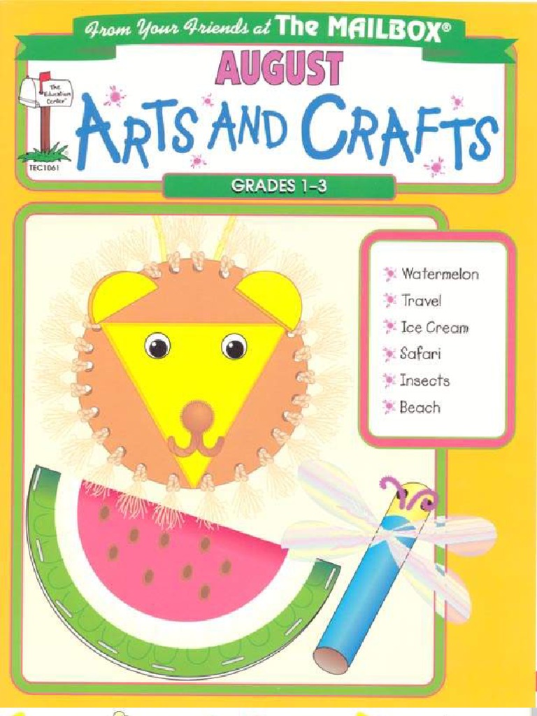 Arts and Crafts August | PDF