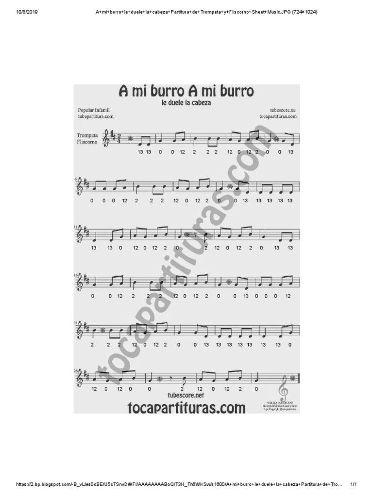 A Mi Burro Le Duele La Cabeza | PDF