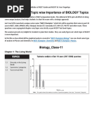 NEET Botany Zoology Chapters | PDF