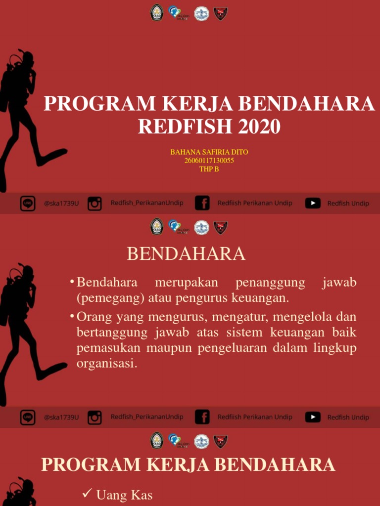 Program Kerja Bendahara 2020 | PDF