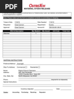Material Receiving Report Form | PDF | Business