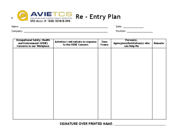 ATCS Re-Entry Plan For Students | PDF