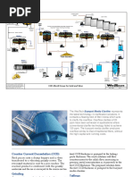Flowchart Gold Mining: Material Processing | PDF