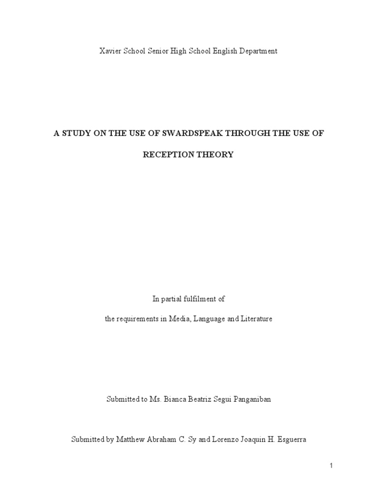 RRL PDF | PDF | Homosexuality | Sexual Orientation