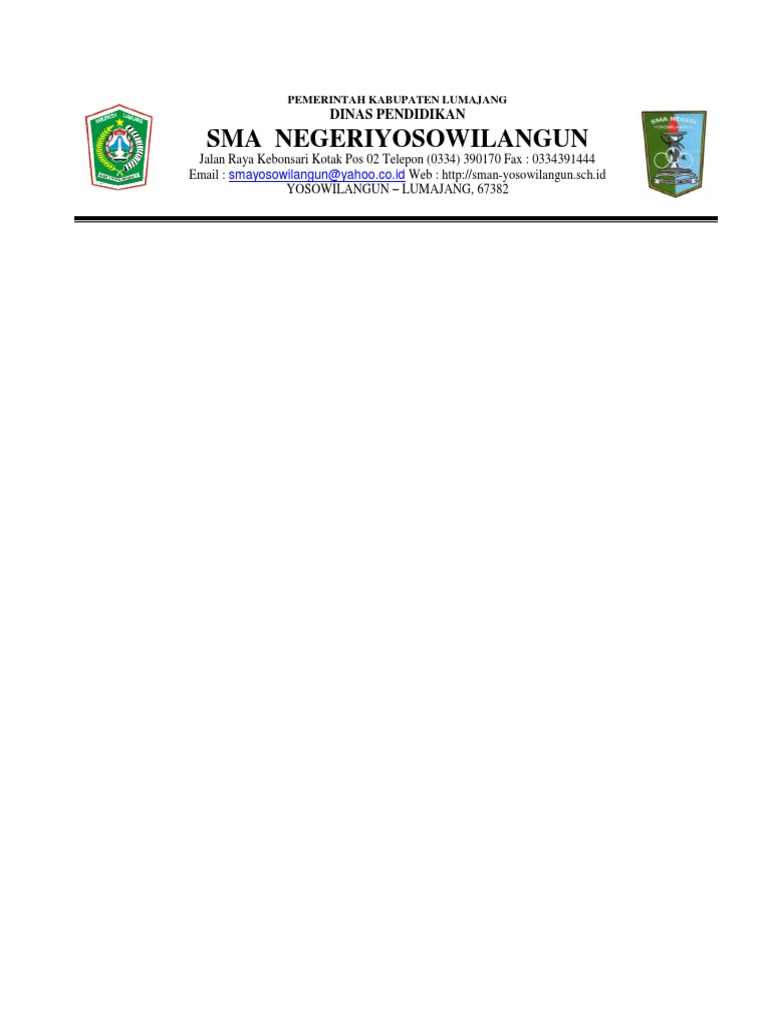 Kop SMAYO Baru | PDF