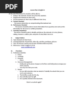 Detailed Lesson Plan in English (Elements of A Short Story) | PDF ...