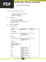 English 7 Fables Lesson Plan | PDF | Fable | Lesson Plan