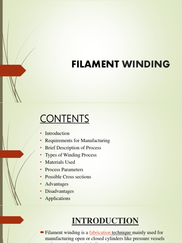 A Comprehensive Guide to Filament Winding: Processes, Materials ...