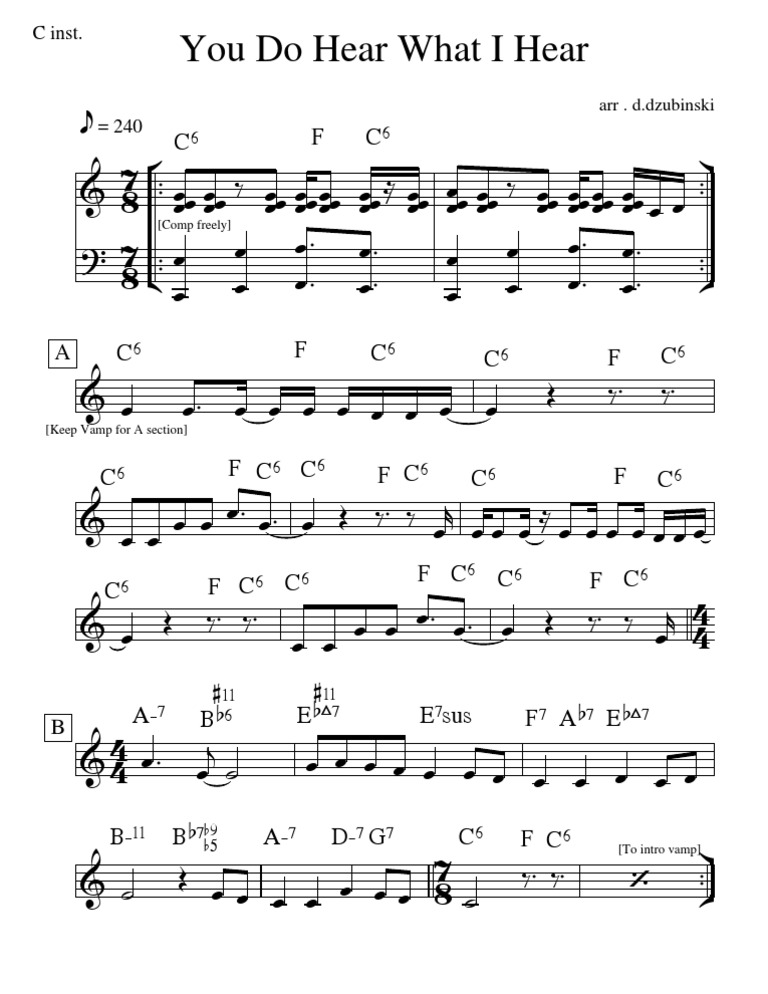 Do You Hear What I Hear | PDF | Christmas Music | Holiday Songs