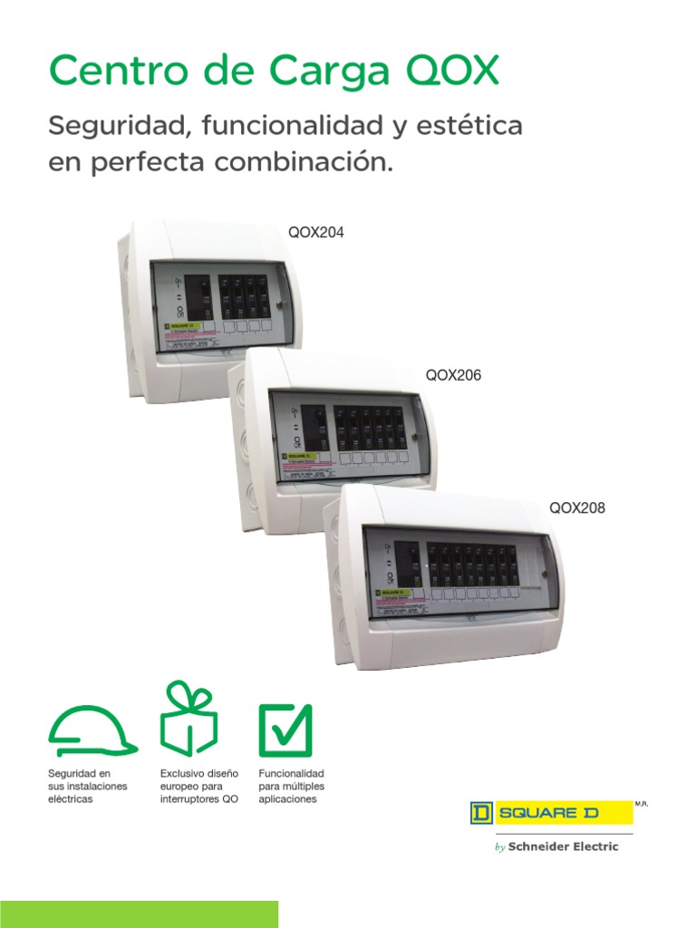 Centro de Carga QOX SQD