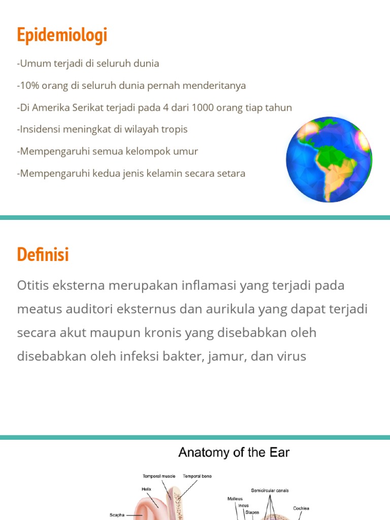 Panduan Lengkap Otitis Eksterna | PDF