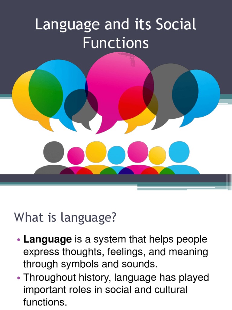 Social Functions of Language | PDF | Attitude (Psychology) | Aesthetics