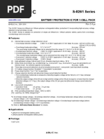DW01-P DataSheet V10 PDF | PDF | Mosfet | Lithium Ion Battery