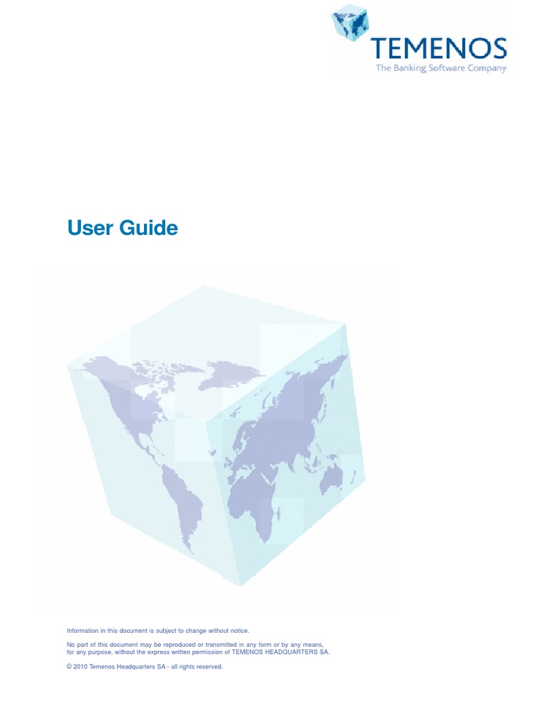 Temenos UXP User Guide | PDF