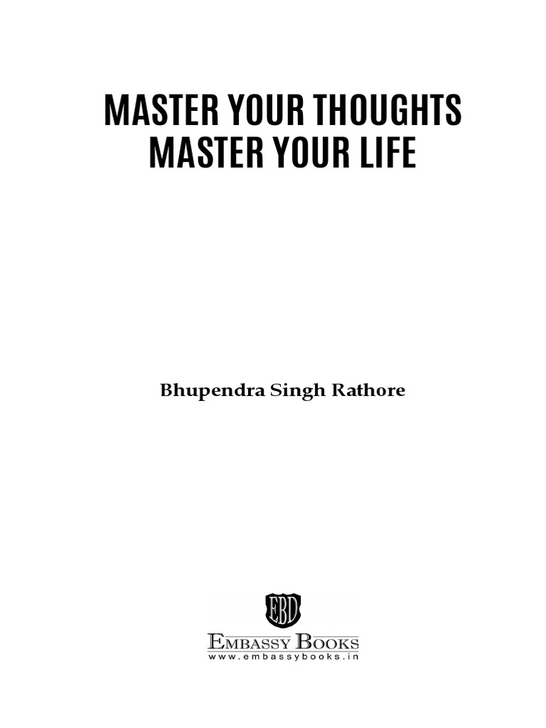 Master Your Thoughts - BSR | PDF | Neutron | Electron
