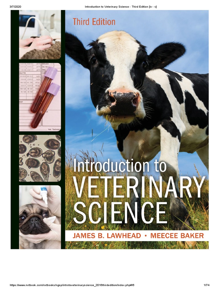 Introduction To Veterinary Science - Third Edition (Iv - V) PDF | PDF ...