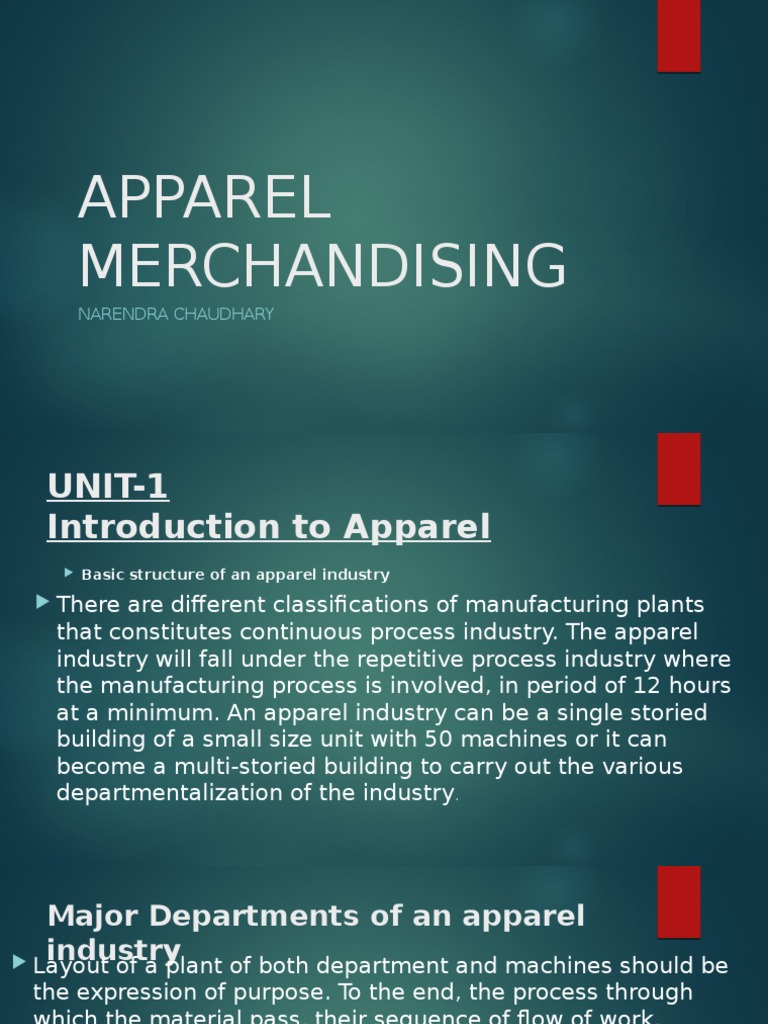 Apparel Merchandising PPT | PDF | Textiles | Yarn