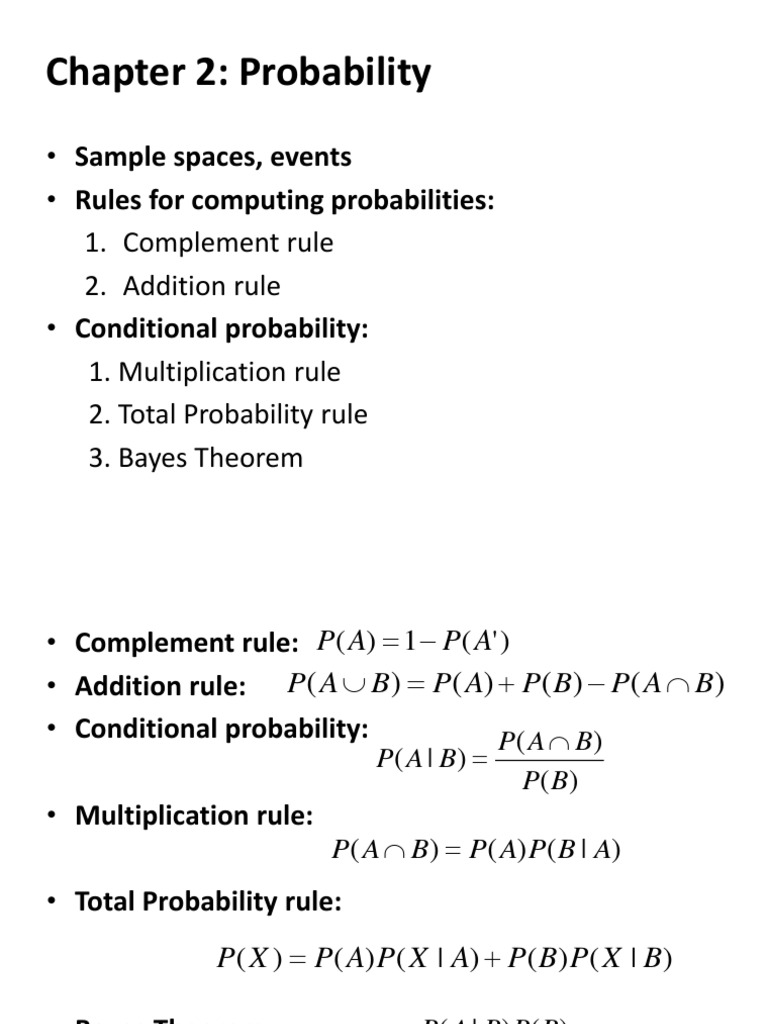 MAS291 Ch2 Review | PDF
