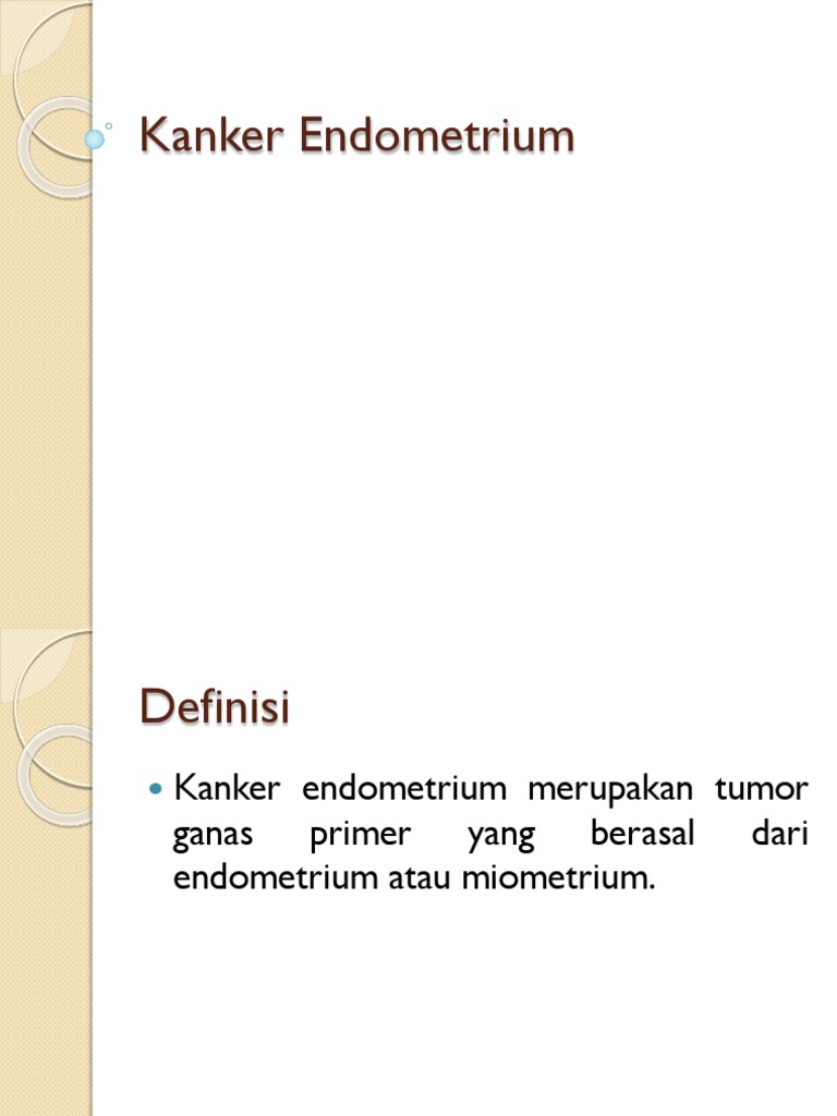 Kanker Endometrium | PDF