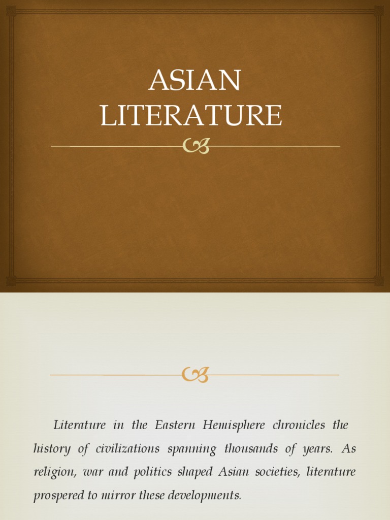 Asian Literature | Download Free PDF | Chinese Literature | Poetry