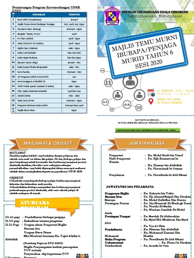 Buku Program Temu Murni 2020 | PDF