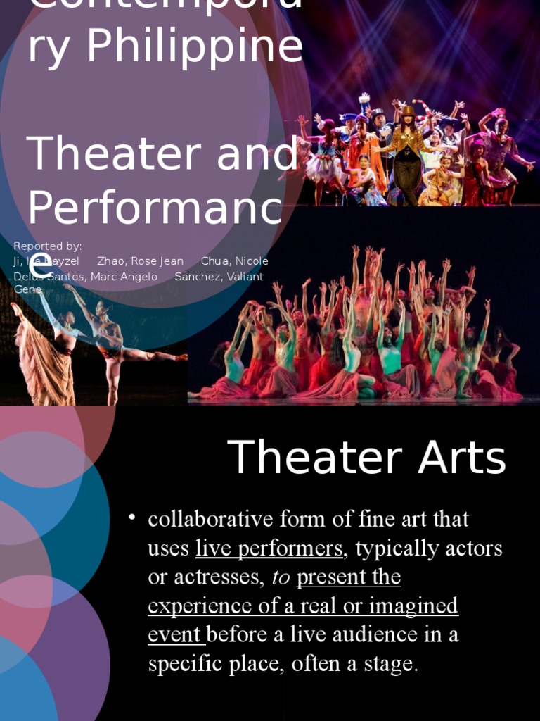 Contemporary Philippine Theater and Performance | PDF | Theatre ...
