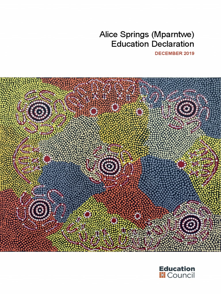 Alice Springs (Mparntwe) Education Declaration - ACCESSIBLE | Download ...