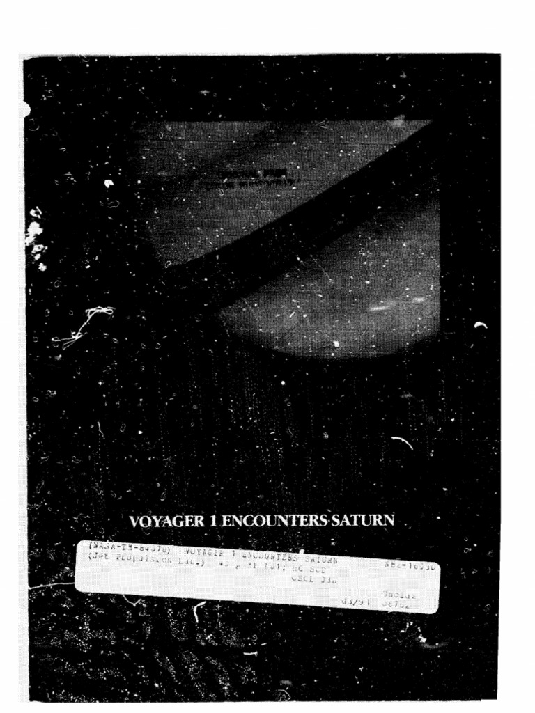 Voyager 1 Encounters Saturn | PDF