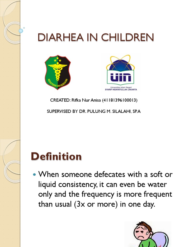 PPT DIARHEA IN CHILDREN | PDF | Diarrhea | Medical Specialties