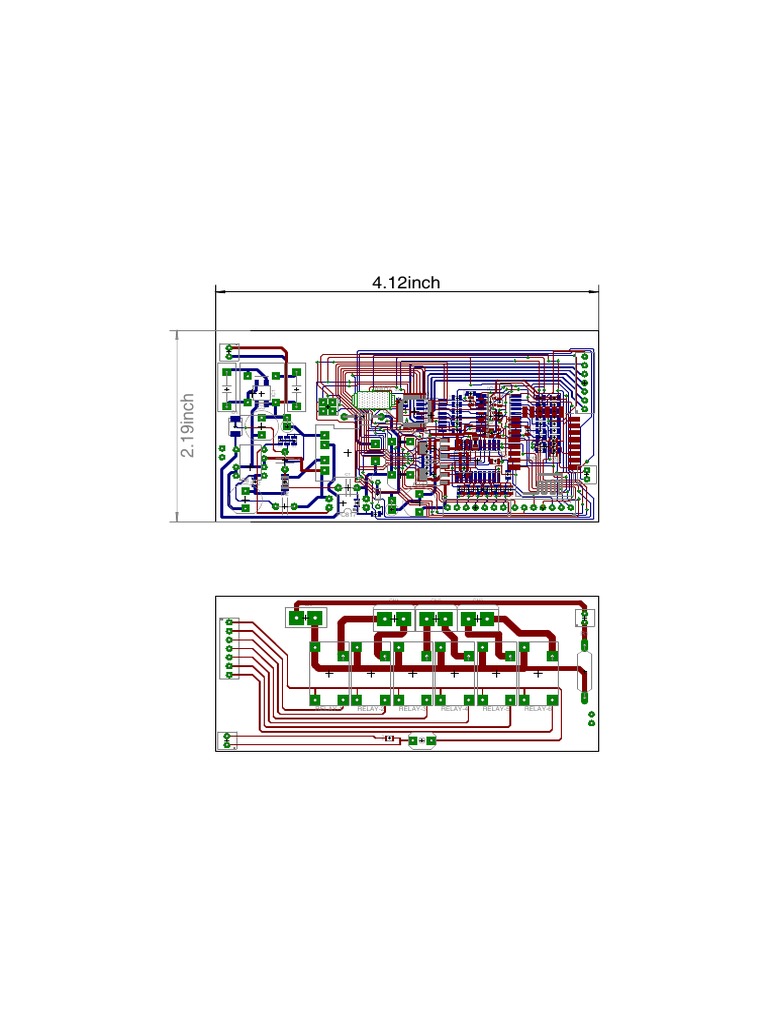 Schematic diagram of a microcontroller-based 6-channel relay control ...
