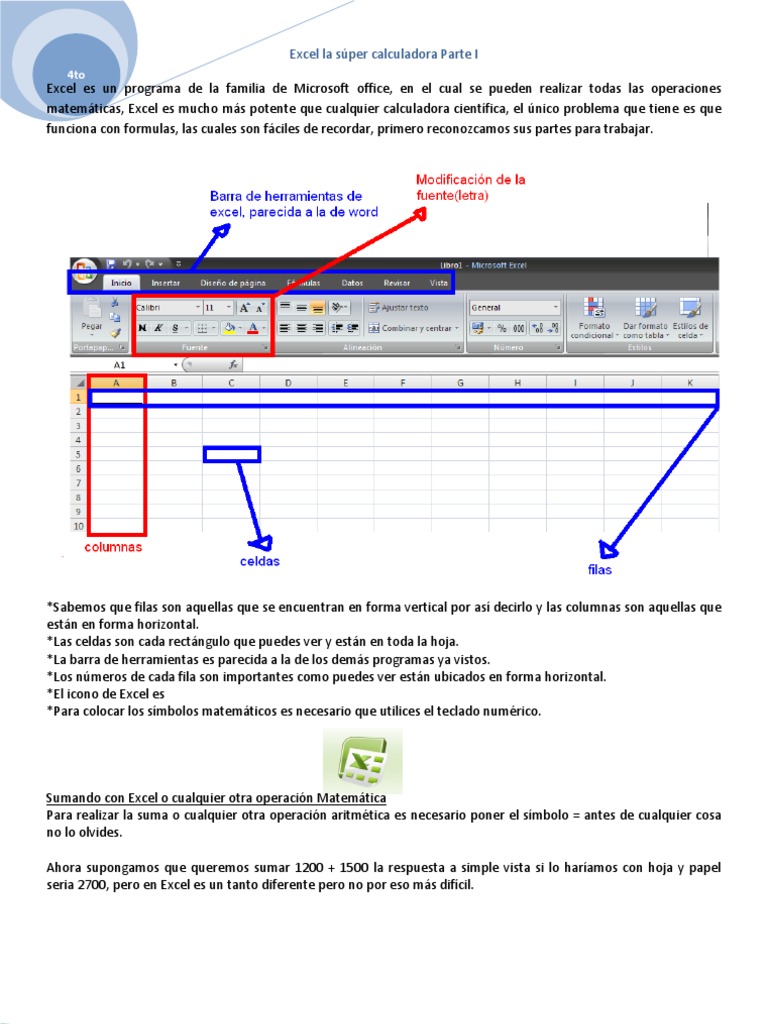 Excel Es Un Programa de La Familia de Microsoft Office | PDF