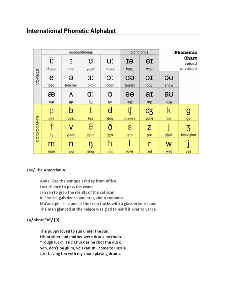 International Phonetic Alphabet | PDF | Stress (Linguistics) | Linguistics