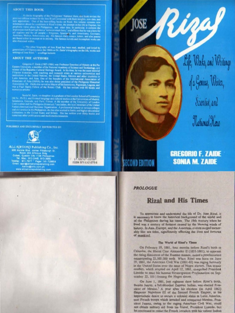 Jose Rizal Book by Zaide 2nd Ed PDF | PDF