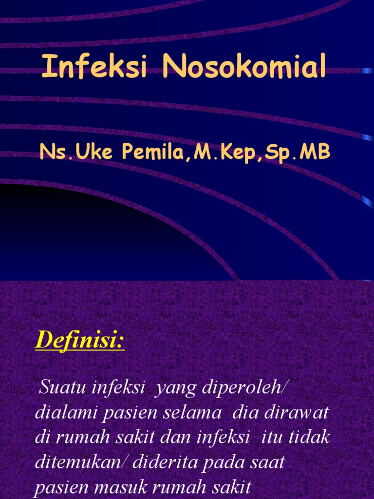 Infeksi Nosokomial | PDF