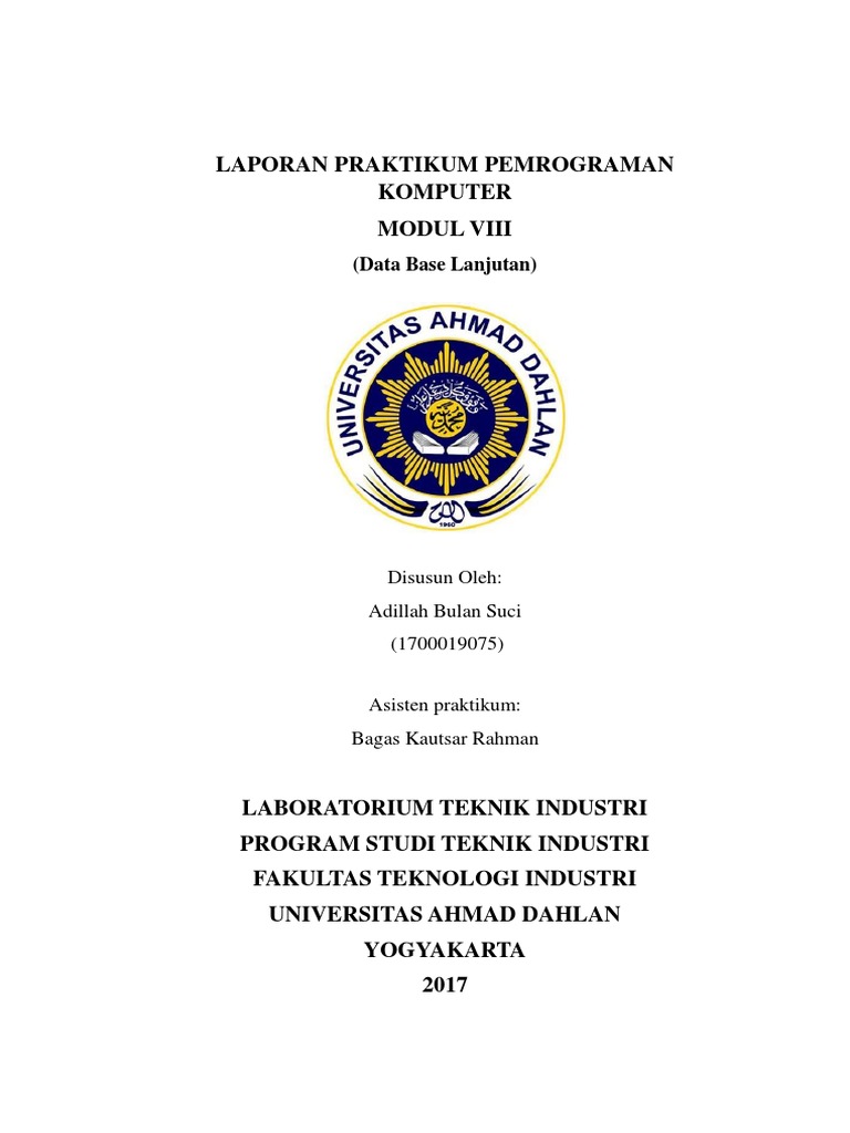 Laporan Modul 8 | PDF
