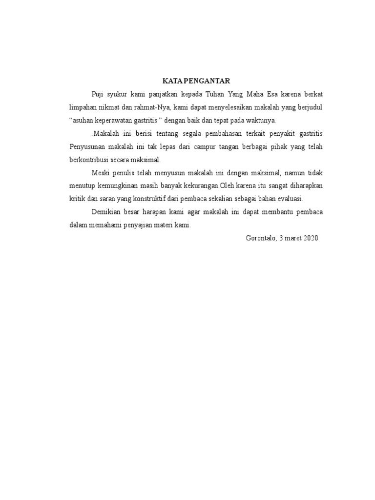 Kel 6 Gastritis | PDF