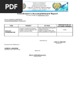 SNED Accomplishment Report | PDF | Inclusion (Education) | Special ...