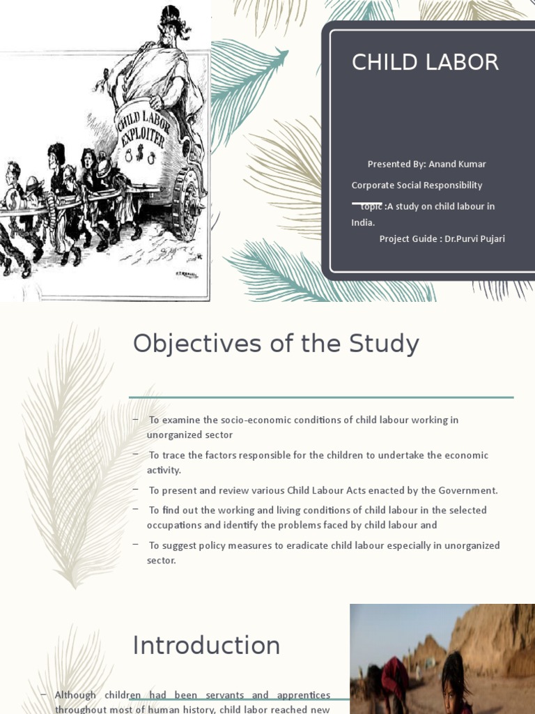 Child Labor | PDF | Child Labour | Labour Economics