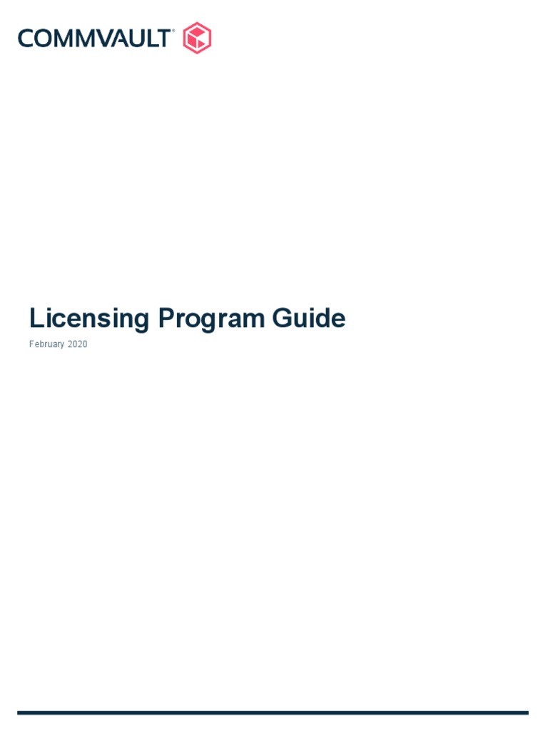 Commvault Complete License Guide | PDF | Backup | Virtual Machine