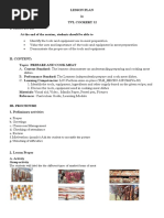 Methods of Preparing Sauces LESSON PLAN 1 | PDF | Sauce | Butter