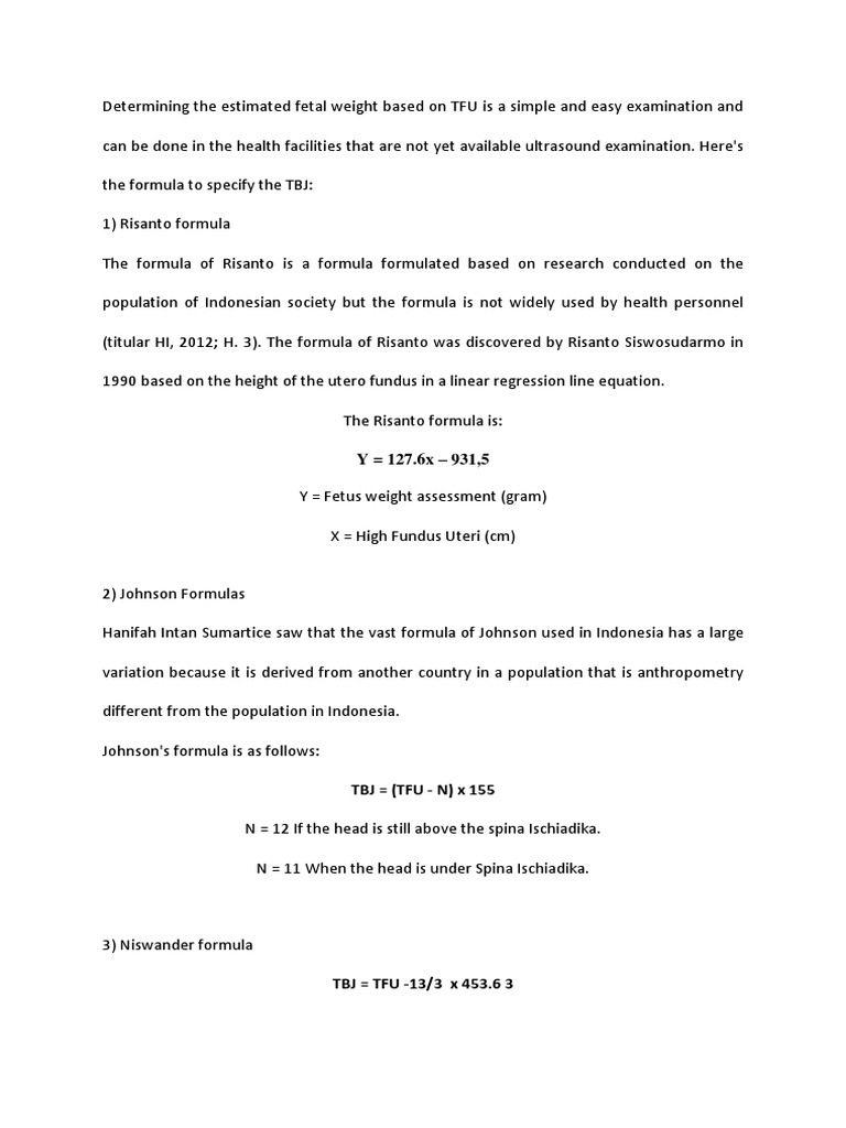 Metode Ukur TBJ Salinan | PDF