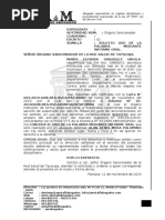 Escrito de Descargo Ante La Contraloria General de La Republica | PDF | Regulación | Pena capital