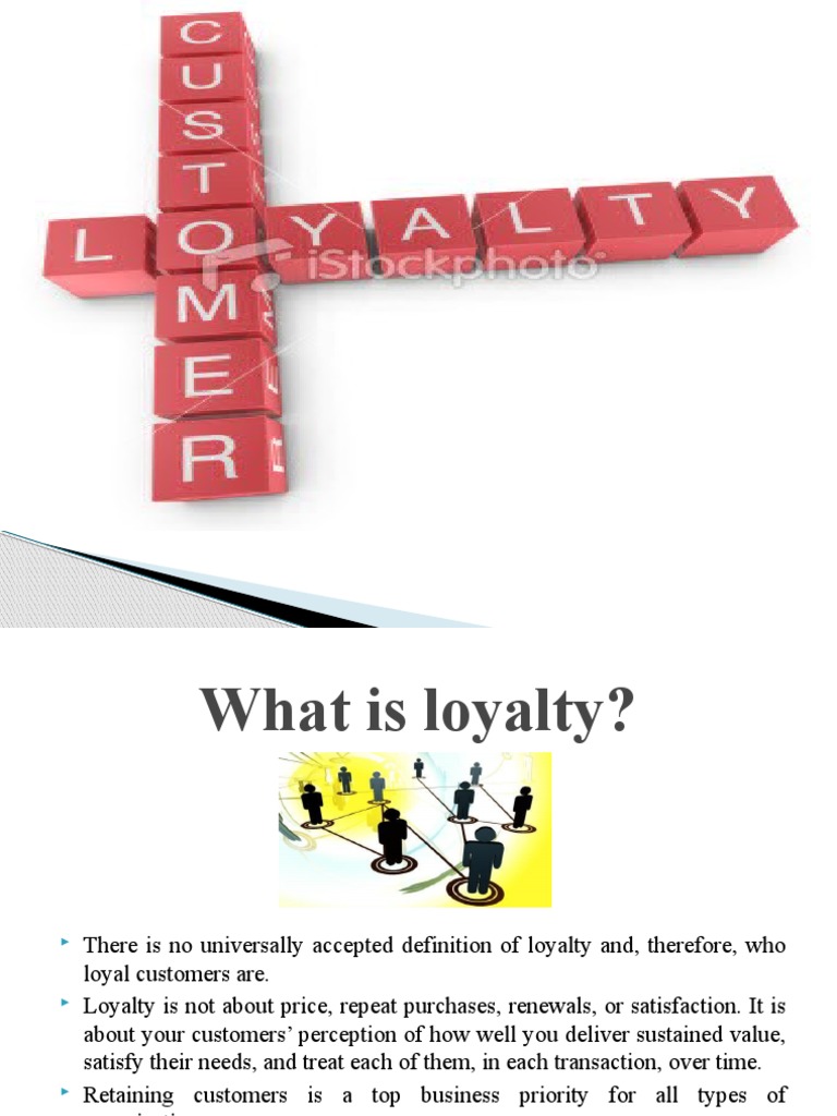 Customer Loyalty | PDF