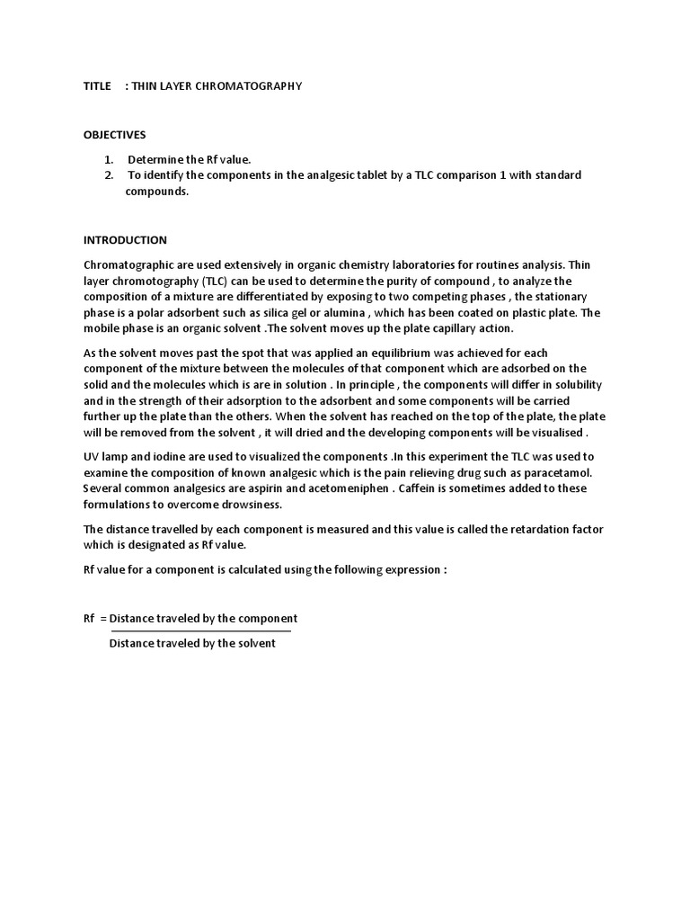 Lab Report Experiment 5 CHM457 | PDF