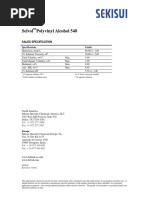 Technical Data Sheet: Eastman Texanol™ Ester Alcohol | PDF | Paint ...
