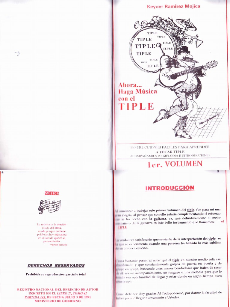 Ramirez Mojica Keyner Haga Musica Con El Tiple PDF | PDF | Entretenimiento (general) | Naturaleza